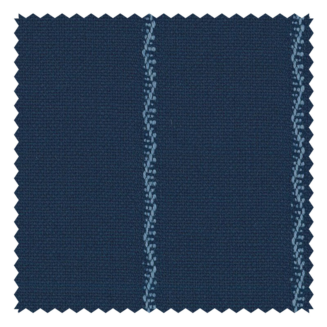 Blue Wavy Stripe "Crispaire" Suiting – Anthony Sinclair
