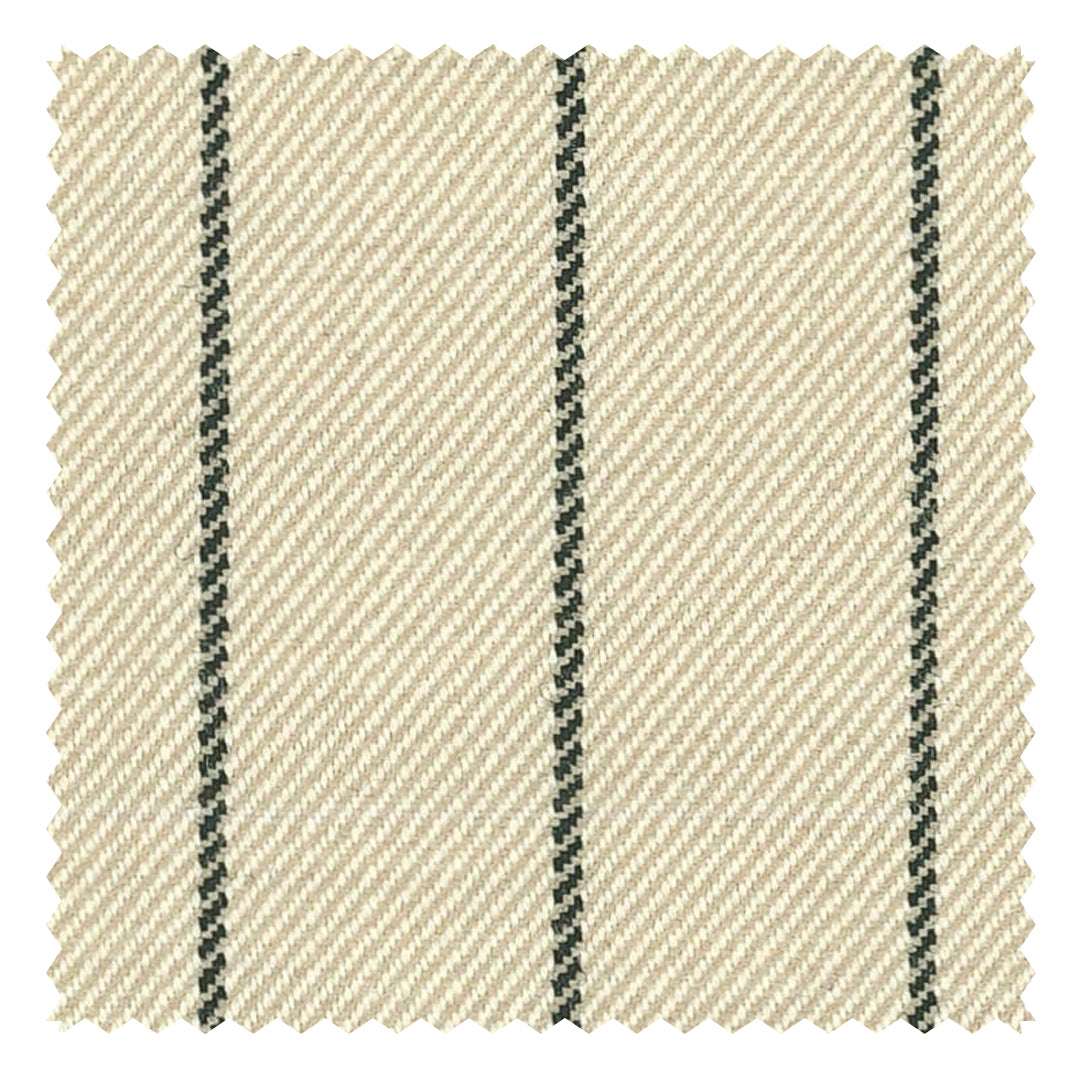 Tan/Black Chalk Stripe "City Of London" Suiting – Anthony Sinclair