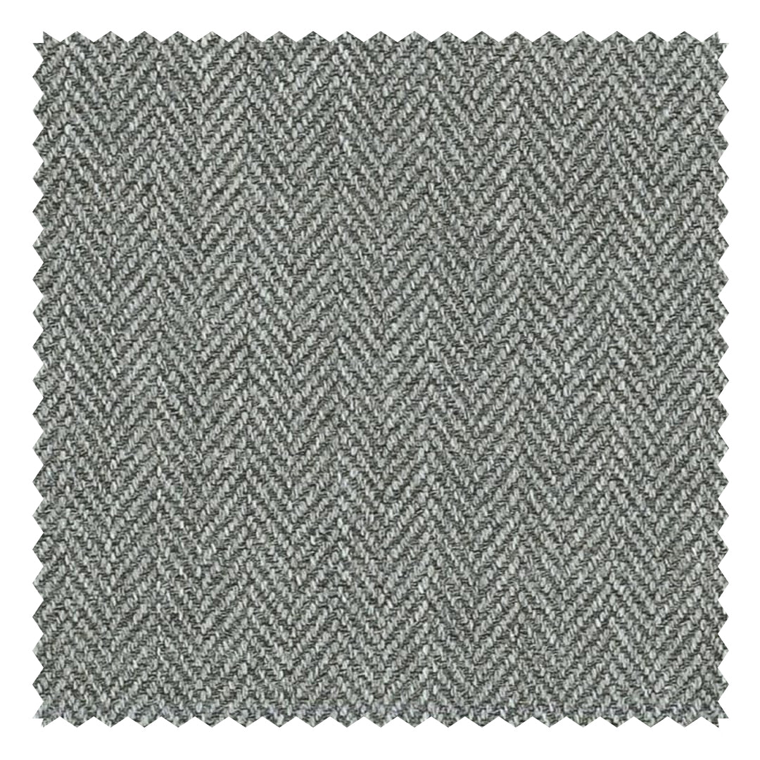 Light Grey Herringbone "City Of London" Suiting – Anthony Sinclair