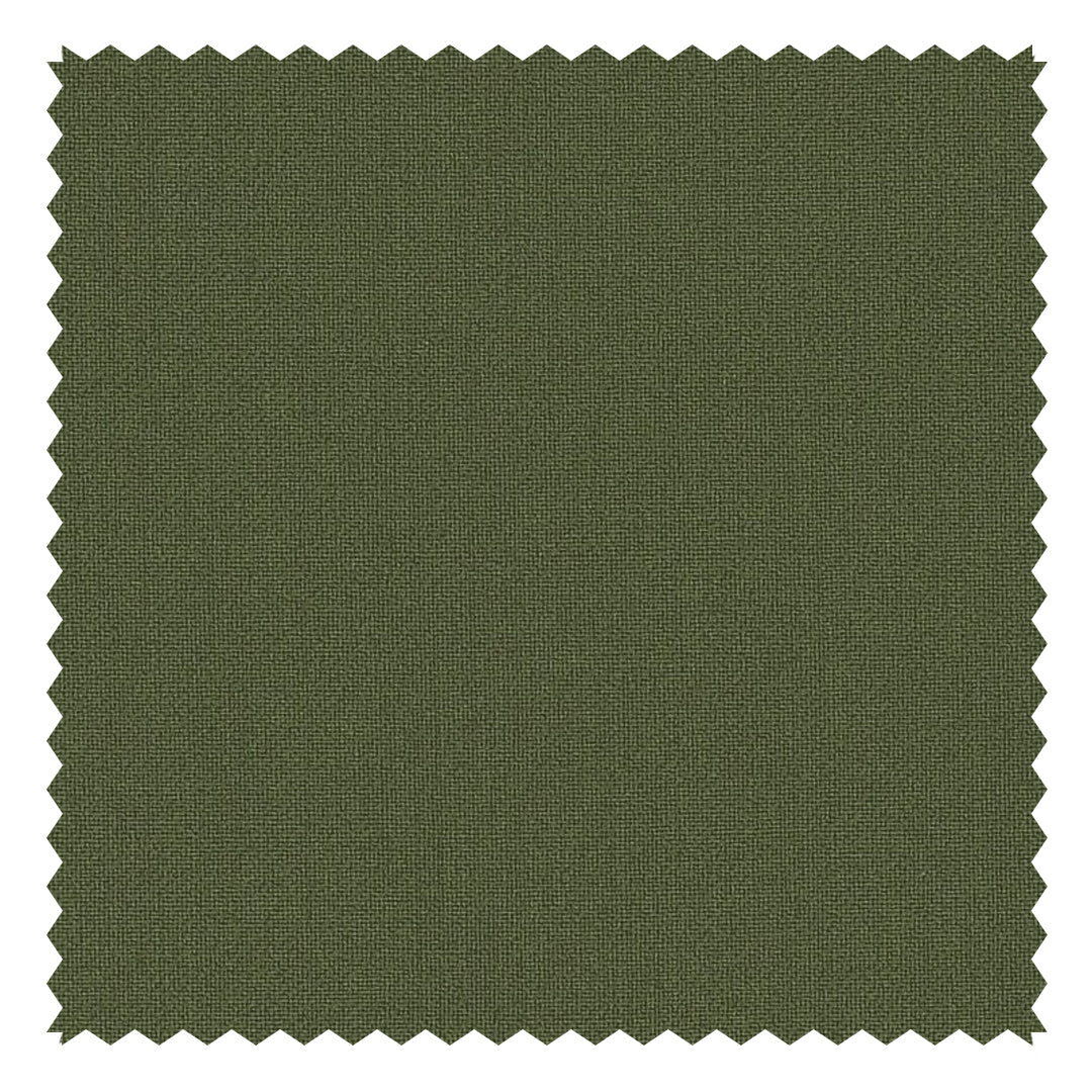 Dark Olive Solid "Gaberdines" Suiting – Anthony Sinclair