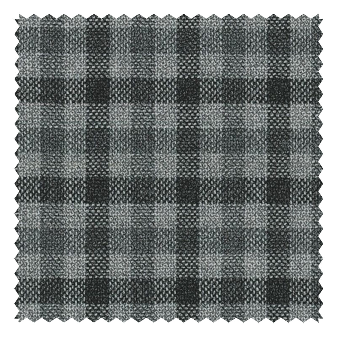 Grey Tonal Gun Club Check 4 Ply "Airesco" Suiting – Anthony Sinclair