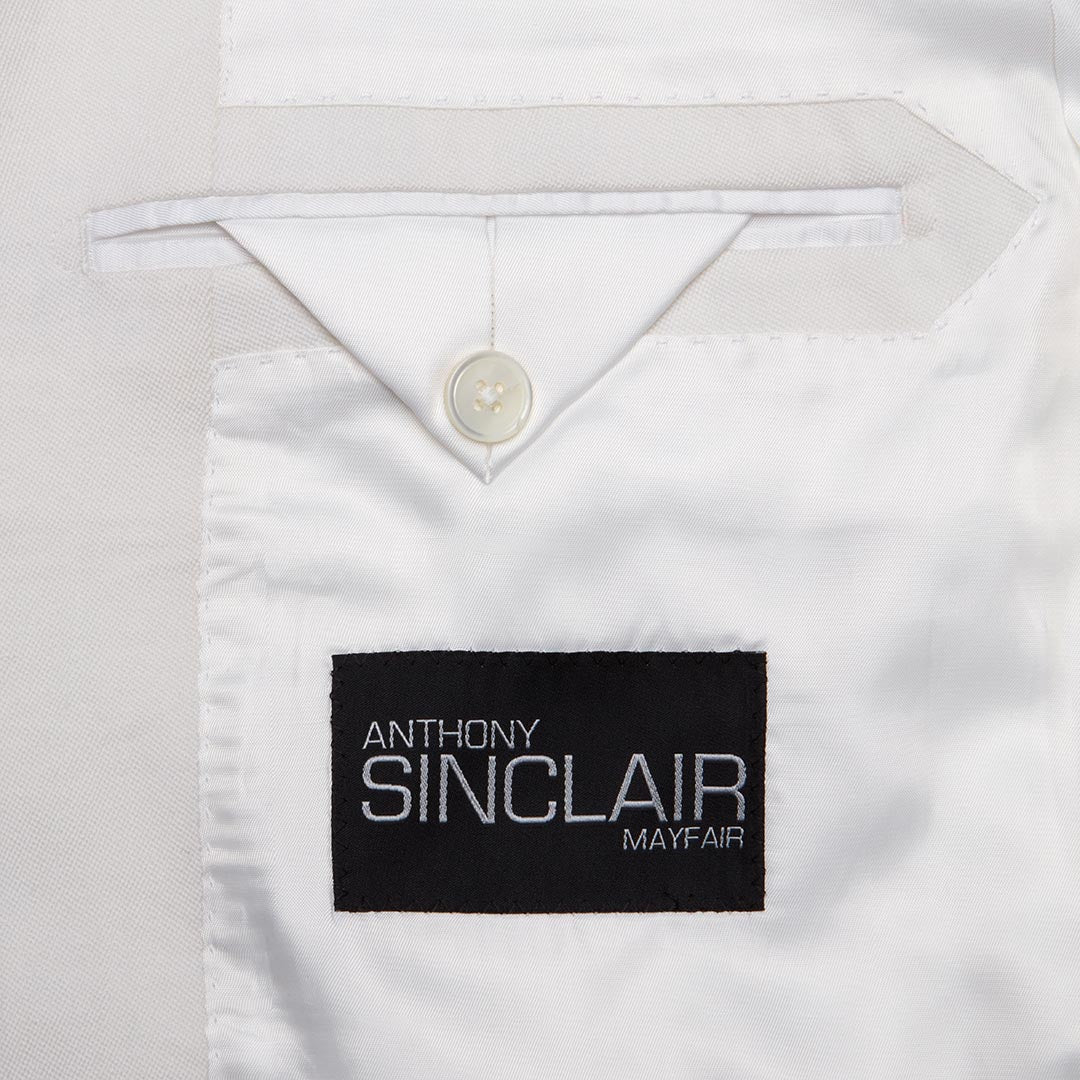 Ecru Peak Lapel Dinner Jacket – Anthony Sinclair